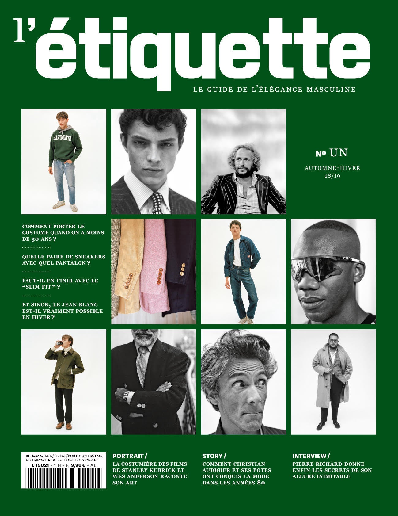 L'ÉTIQUETTE #1 magazine - A men's clothing guide