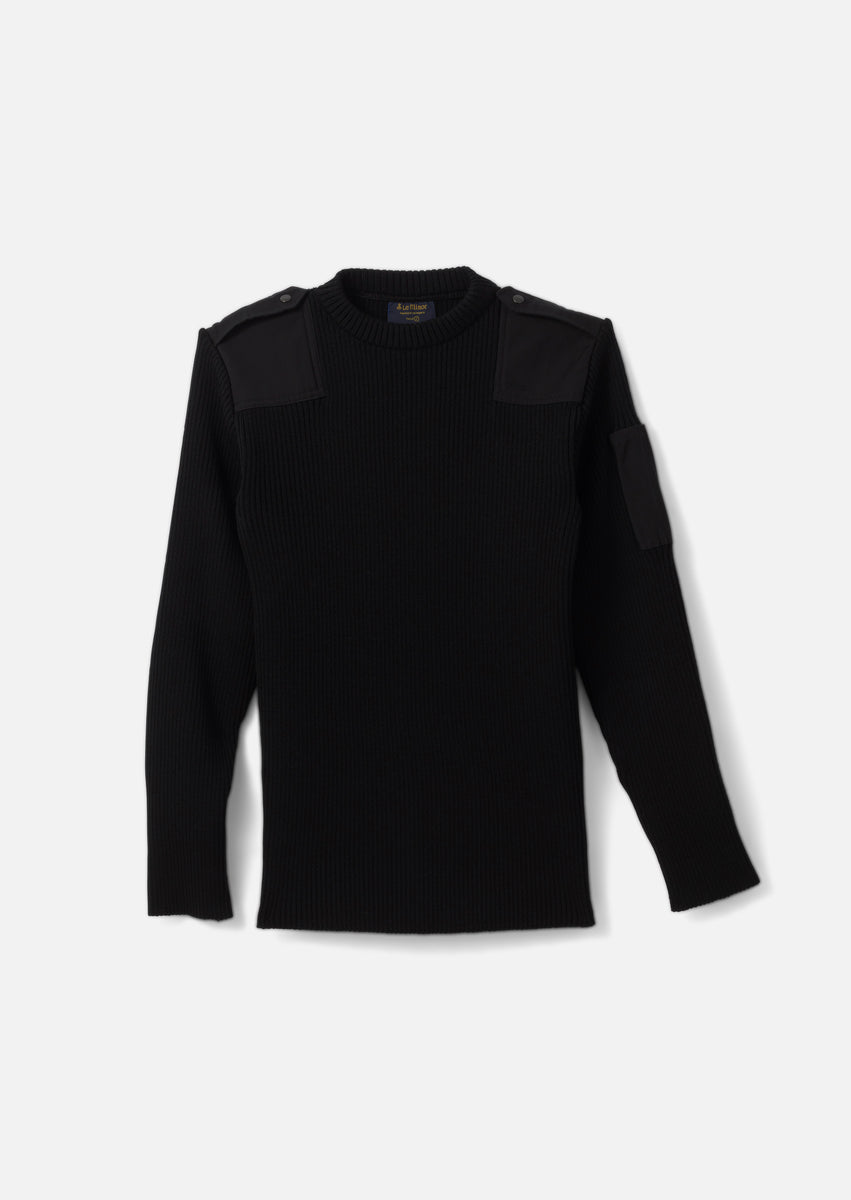 LE PULL OFFICIER (noir) – L'ÉTIQUETTE