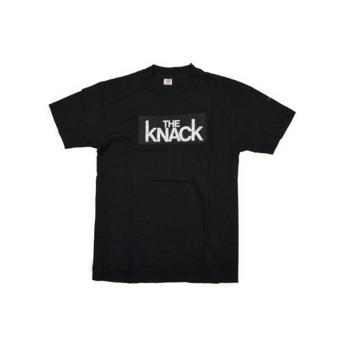 Vintage black t-shirt - The Knack - L'ÉTIQUETTE