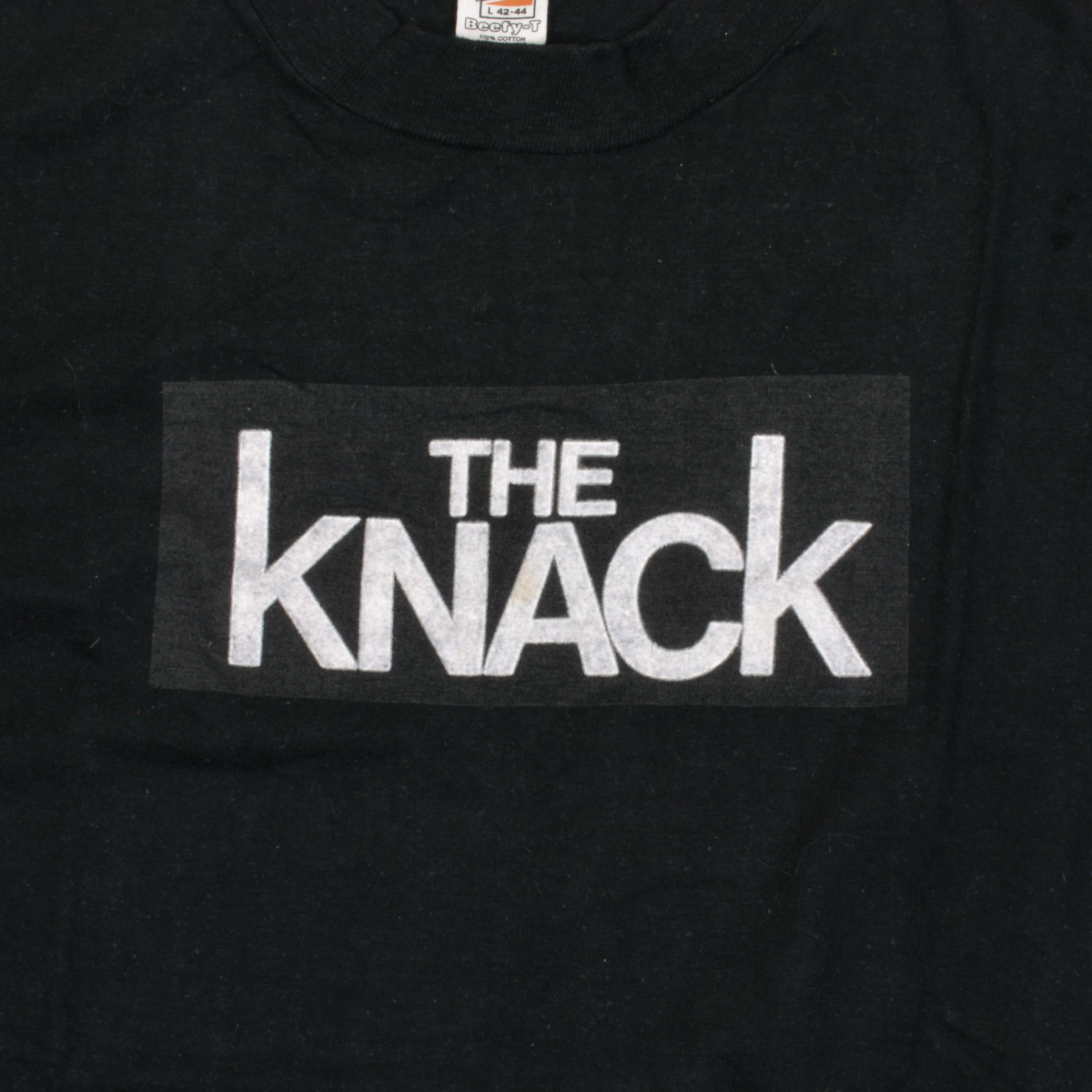 Vintage black t-shirt - The Knack - L'ÉTIQUETTE